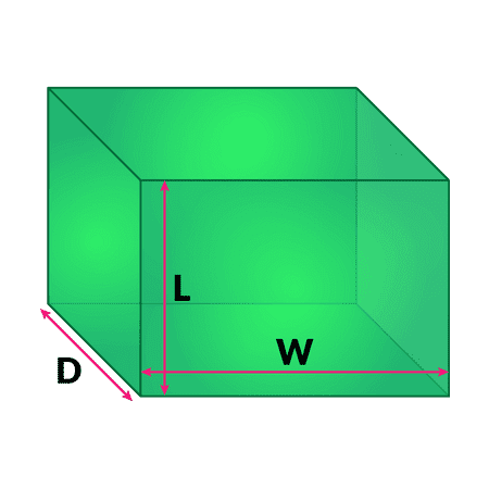 Rectangular Volume and Area Calculator | Unitpedia.com [2021]
