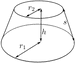 Conical Frustum Volume and Area Calculator | Unitpedia.com [2021]